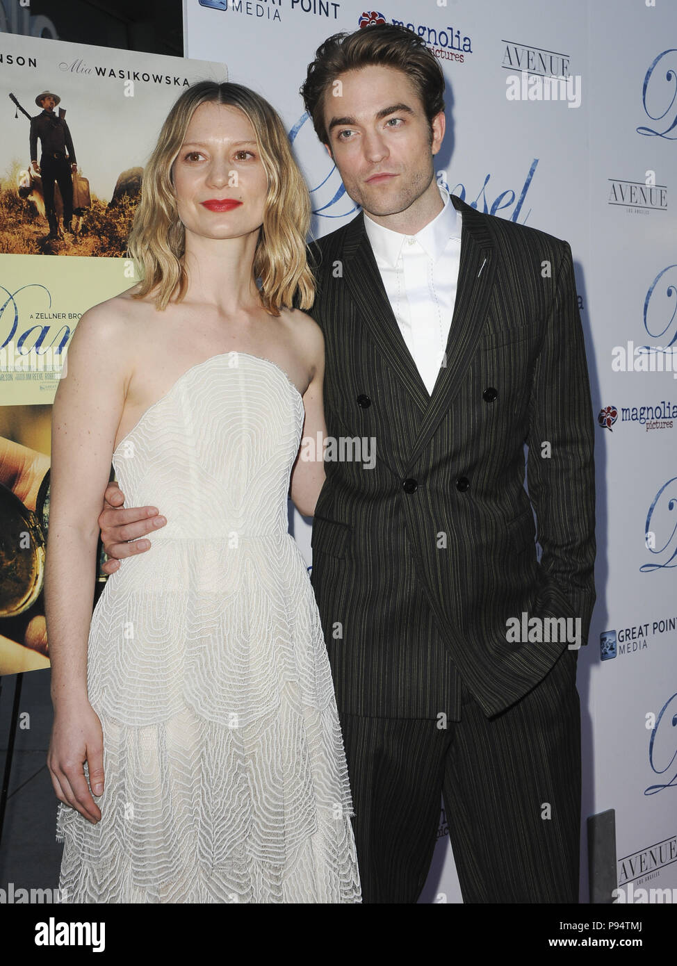 Film Premiere of Damsel Featuring: Mia Wasikowska, Robert Pattinson ...