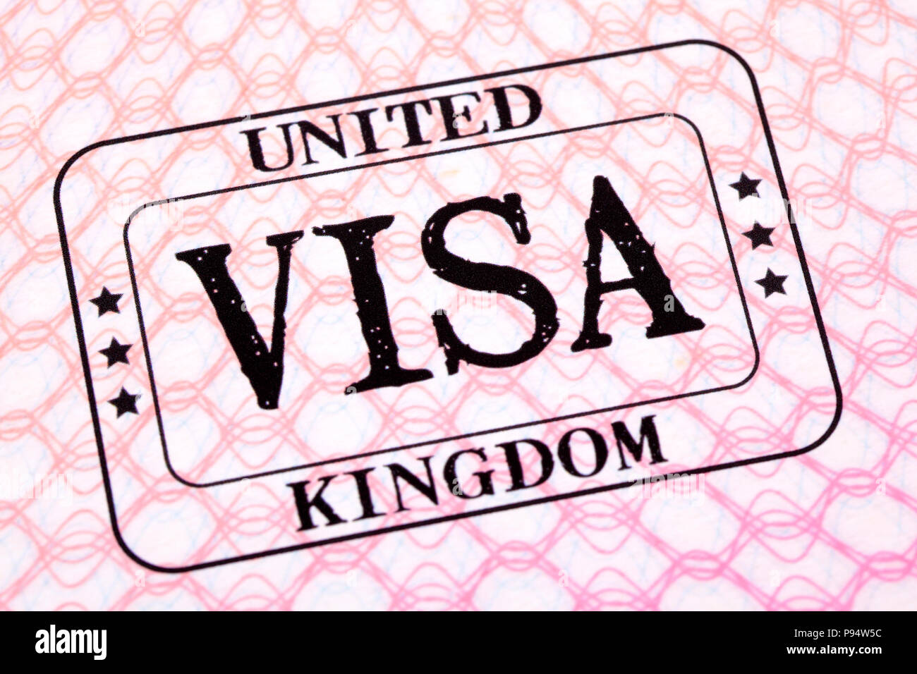Uk visa hi-res stock photography and images - Alamy