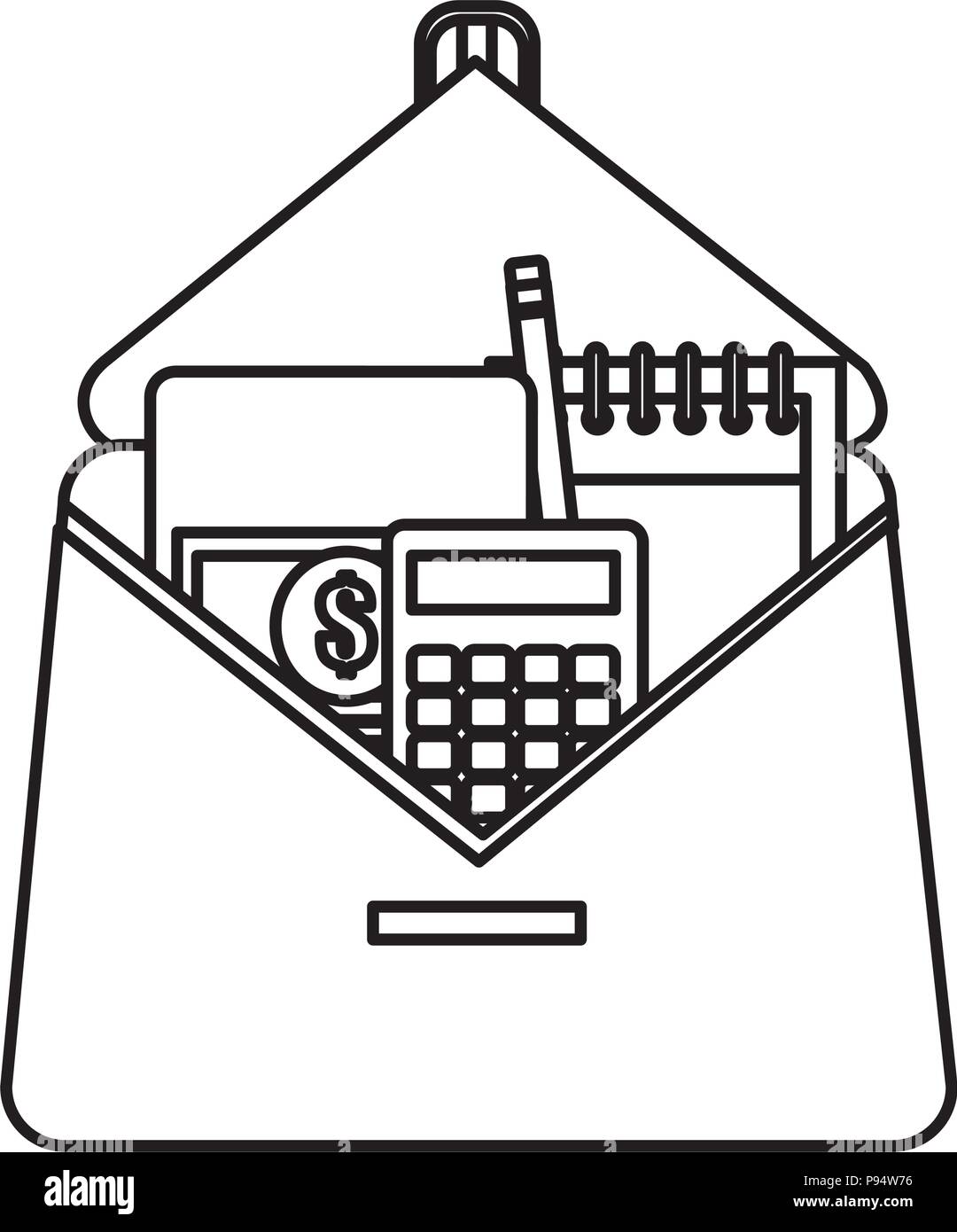 Packing supplies Stock Vector Images - Alamy