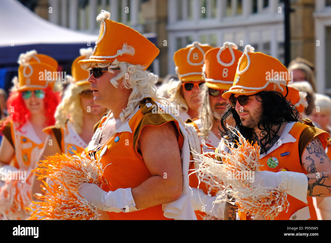 Majorettes parade hi-res stock photography and images - Alamy
