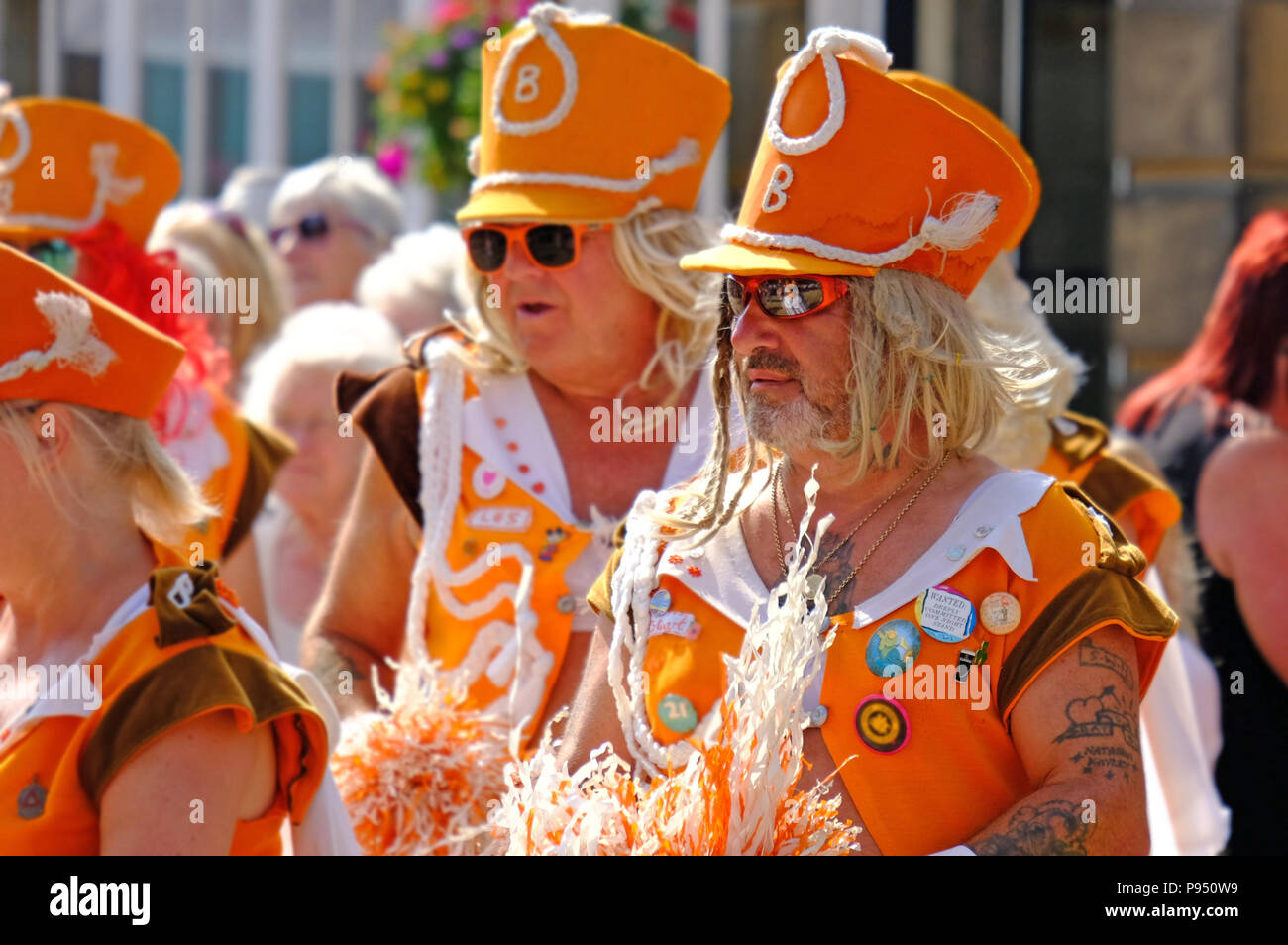 Men dressed as majorettes hi-res stock photography and images - Alamy