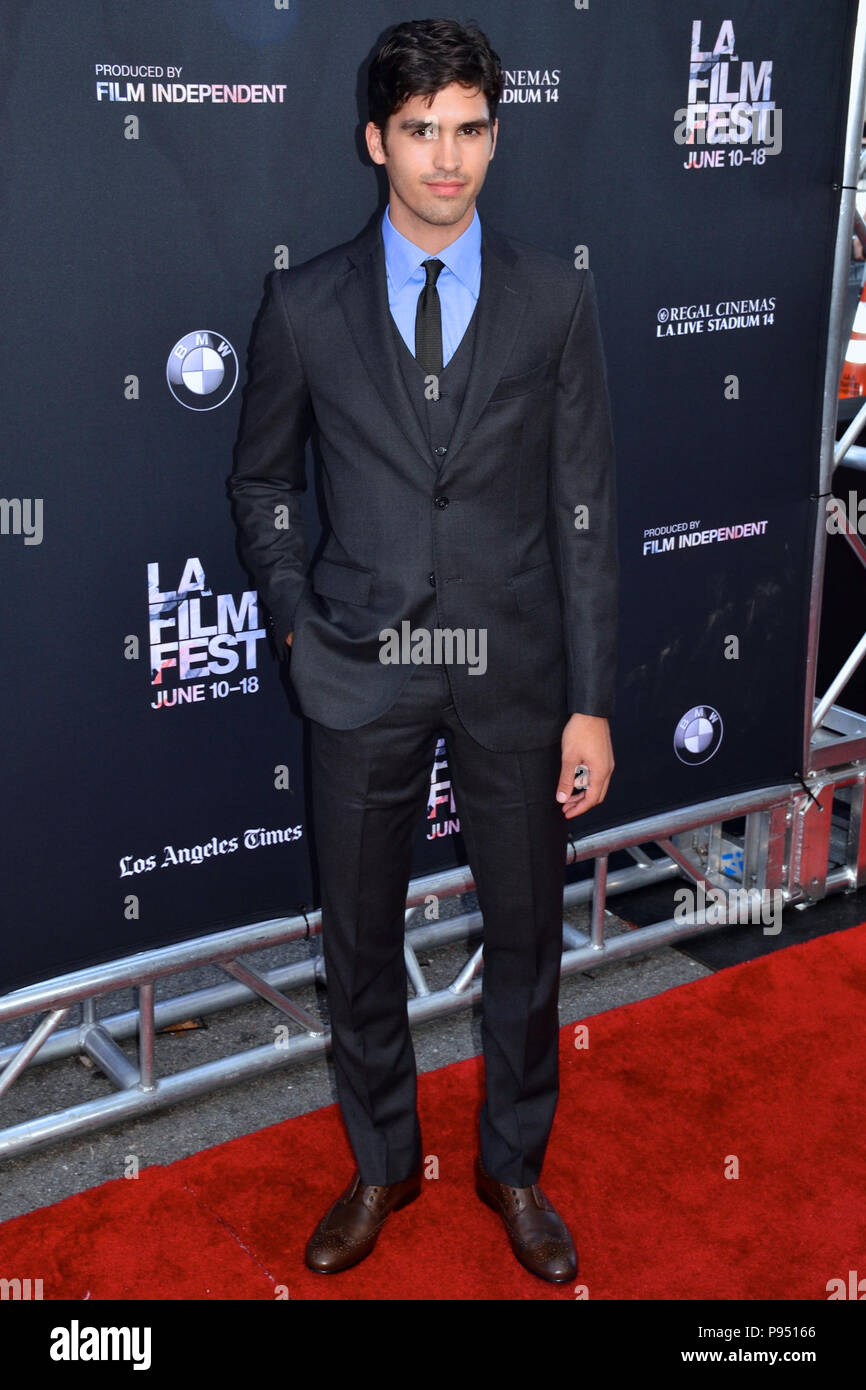 Los Angeles, California, USA. 14th June, 2015. TOM MADDEN arrives at ...