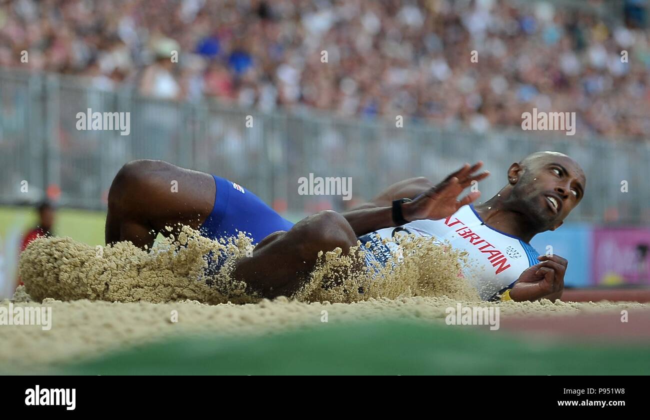 Nathan Douglas (GBR) in the mens triple jump. Athletics World Cup ...