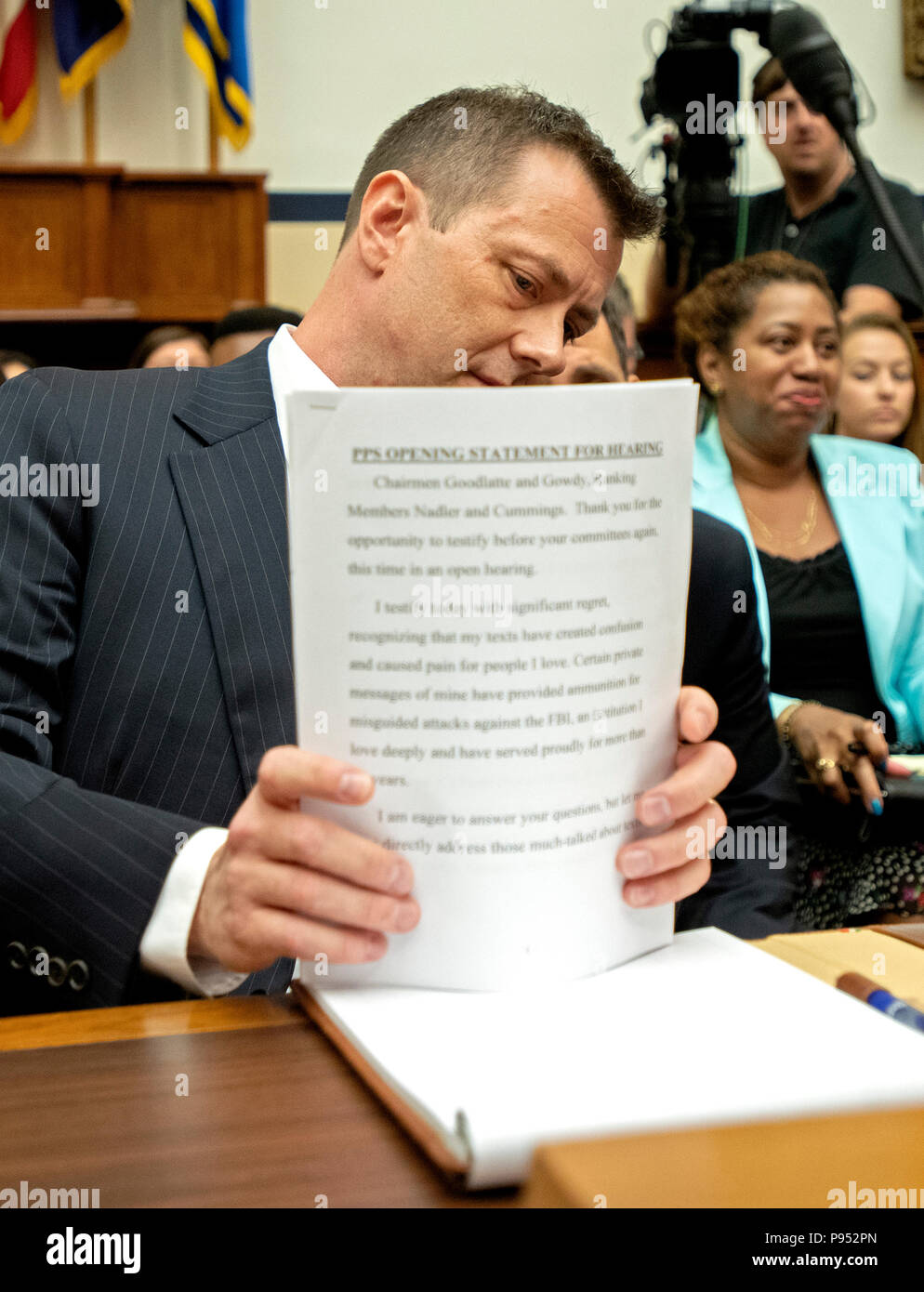 Washington, United States Of America. 12th July, 2018. FBI Deputy ...