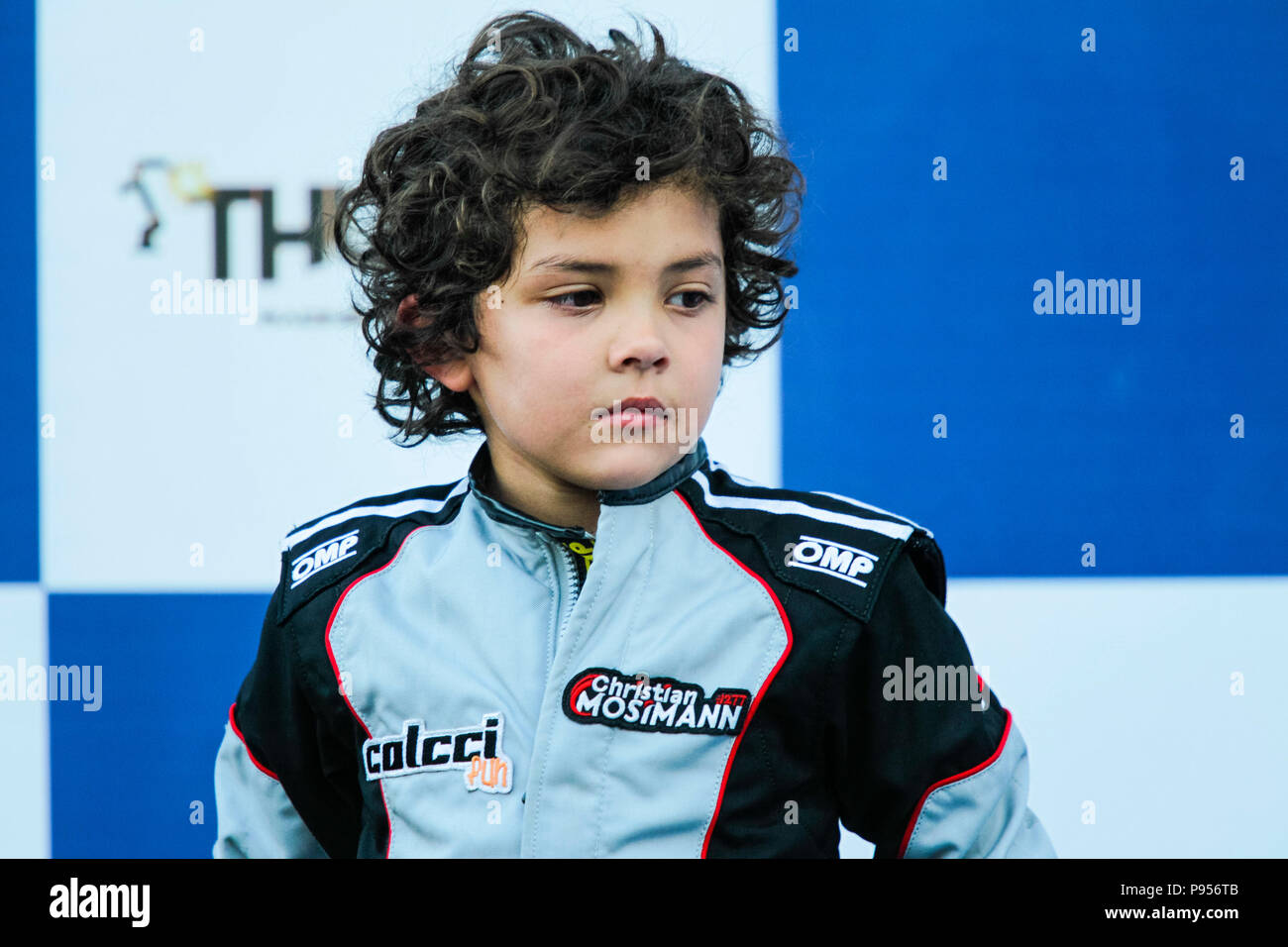 Cotia, Brazil. 14th July, 2018. 1st phase of the 53rd Brazilian Kart ...