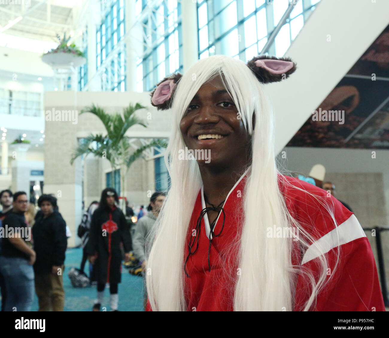 Ft LAUDERDALE, FL - JULY 14, 2018: Anime, comic book and electronic ...