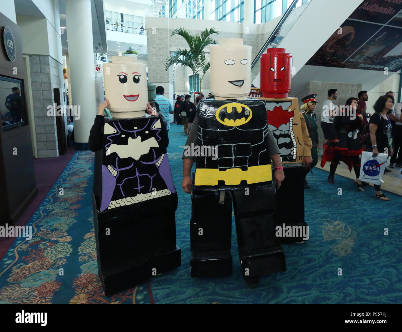 Ft LAUDERDALE, FL - JULY 14, 2018: Anime, comic book and electronic ...