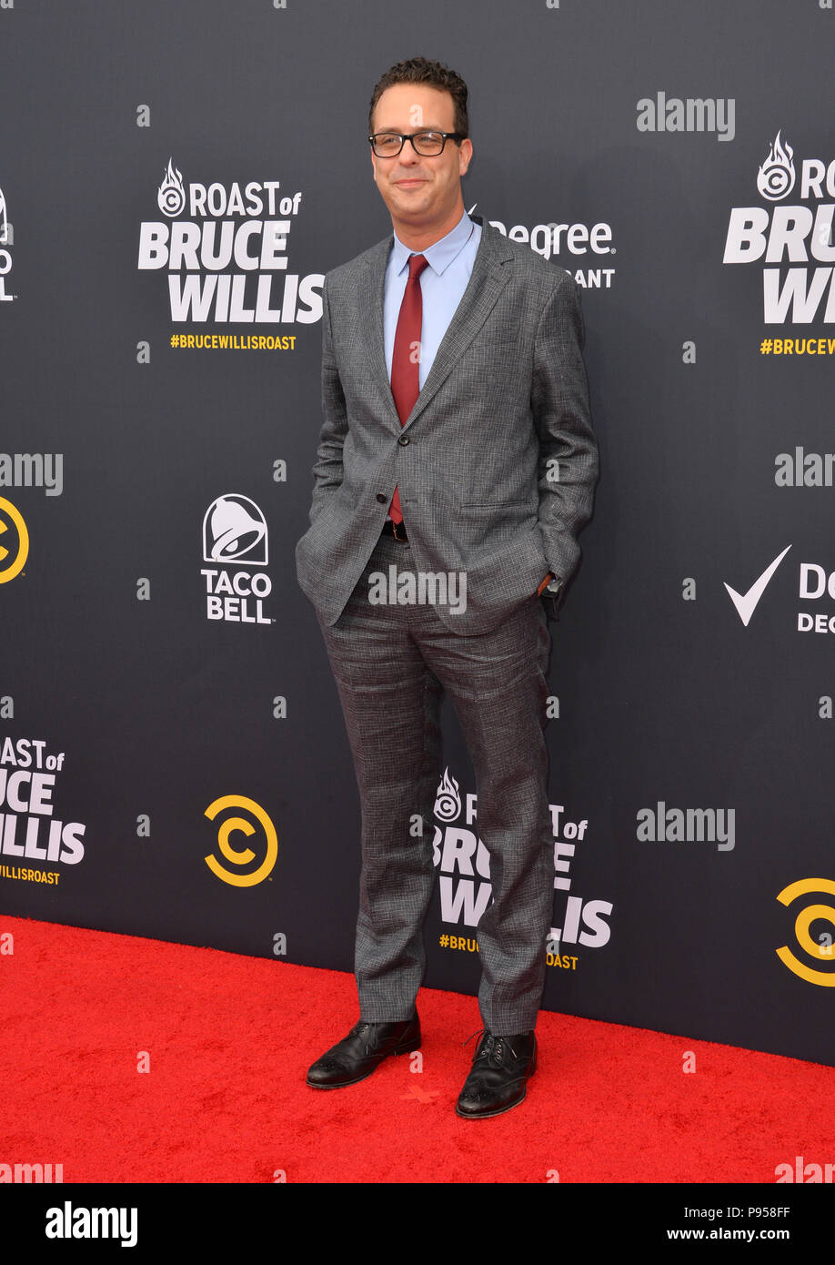 LOS ANGELES, CA. July 14, 2018: Joe DeRosa at the Comedy Central Roast ...