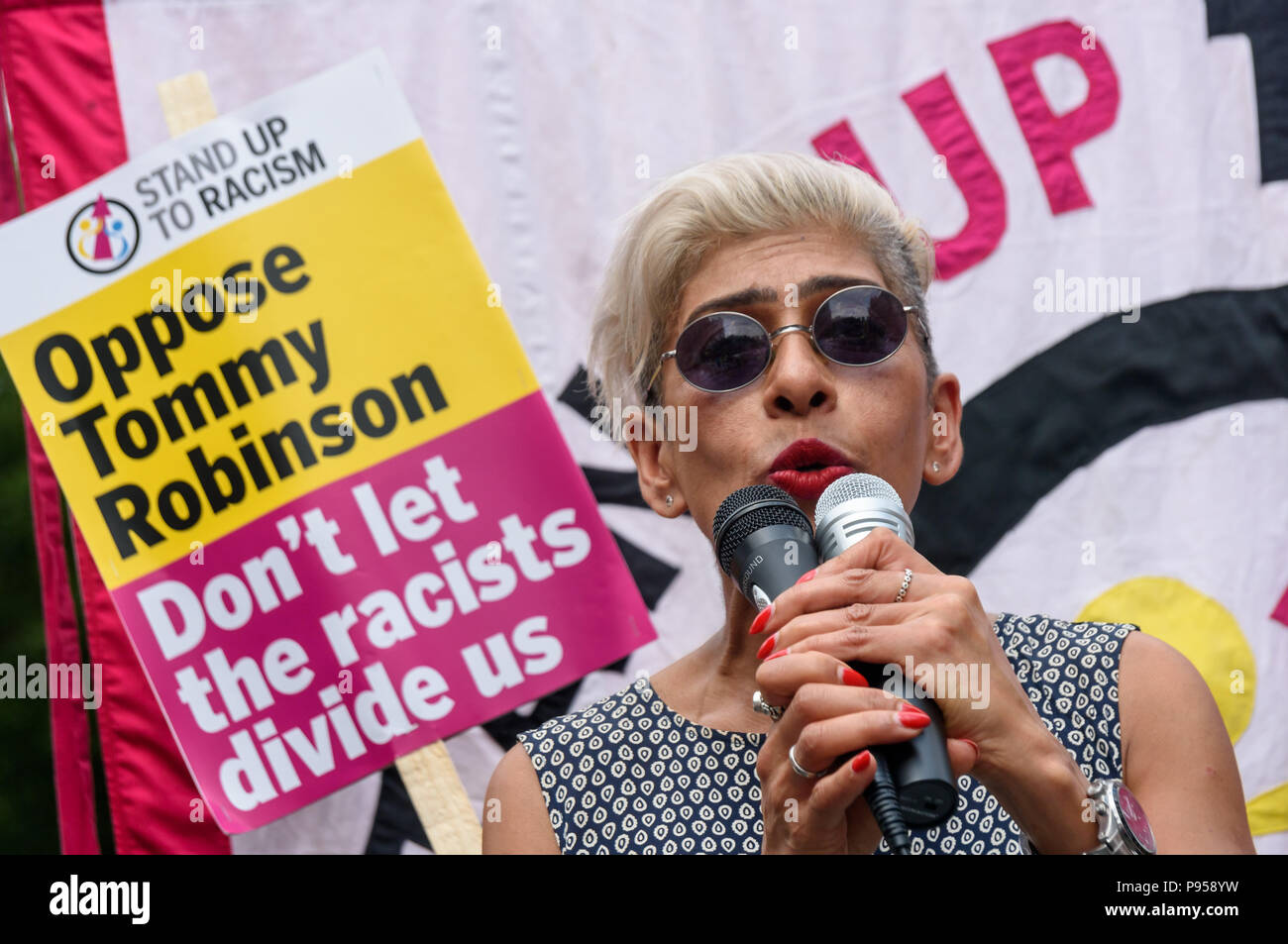 London, UK. 14th July 2018. Kiri Tunks, National Education Union ...