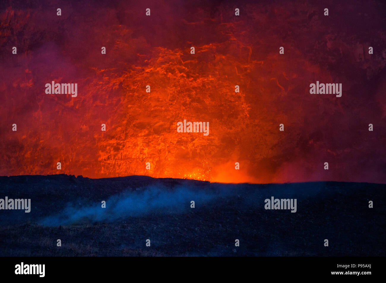 South Pacific, USA, Hawaii, Hawaiian, Big Island, Volcanoes National ...