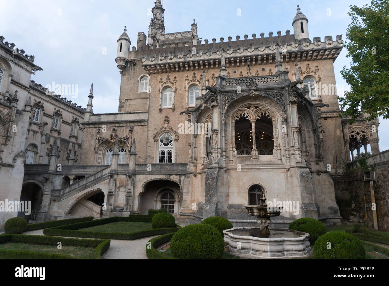 Portugal bussaco palace hi-res stock photography and images - Alamy