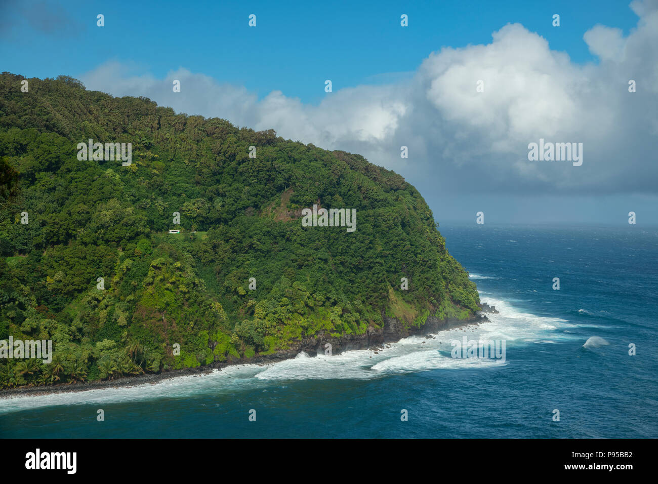 South Pacific, USA, Hawaii, Hawaiian, Maui, Hana, Hana Highway Stock ...