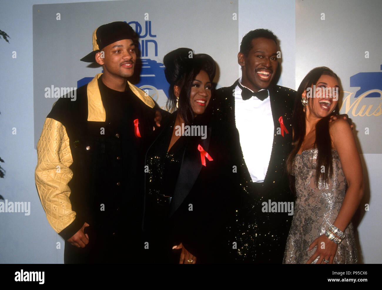 LOS ANGELES, CA - MARCH 10: (L-R) Rapper/actor Will Smith, singer Patti ...