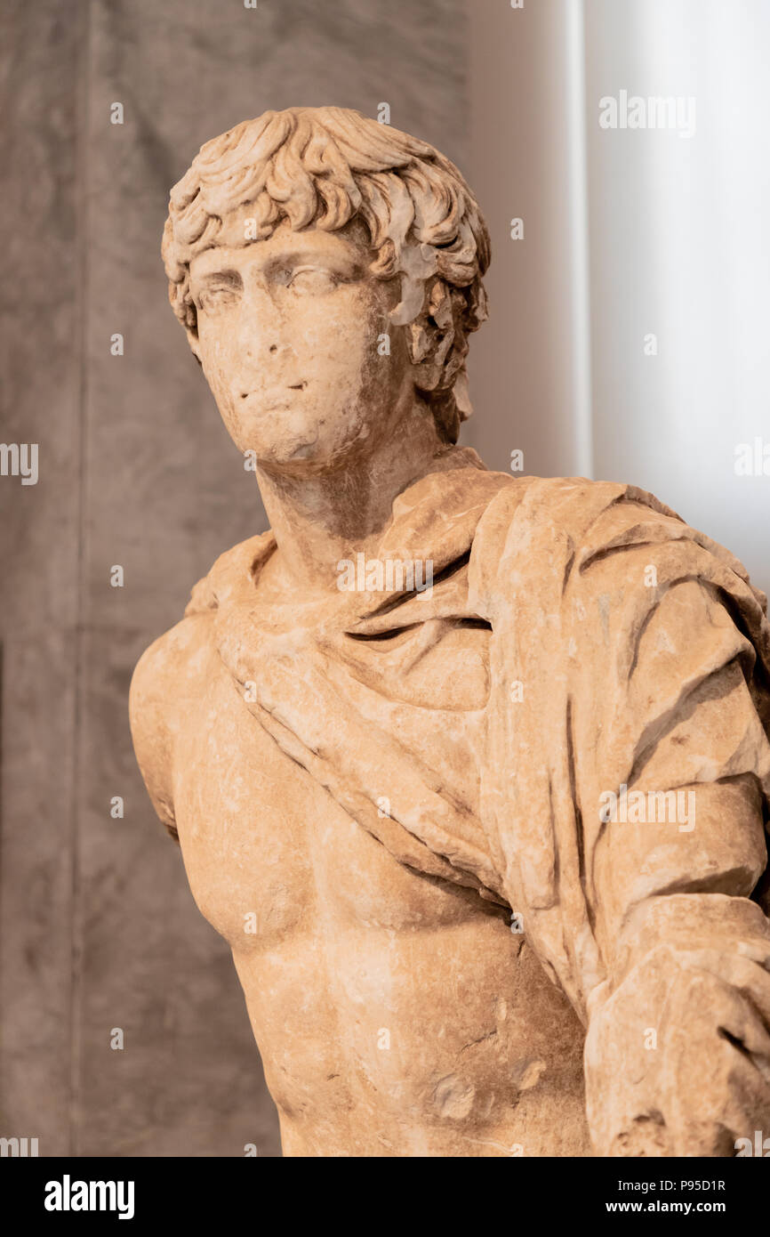 Youth of Mantineia, Pelonponnesian Marble, Classical Period ...