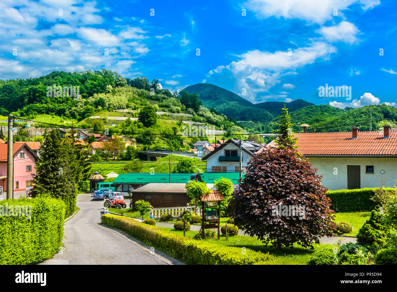 Scenic view at marble place Djurmanec, Hrvatsko Zagorje Stock Photo - Alamy