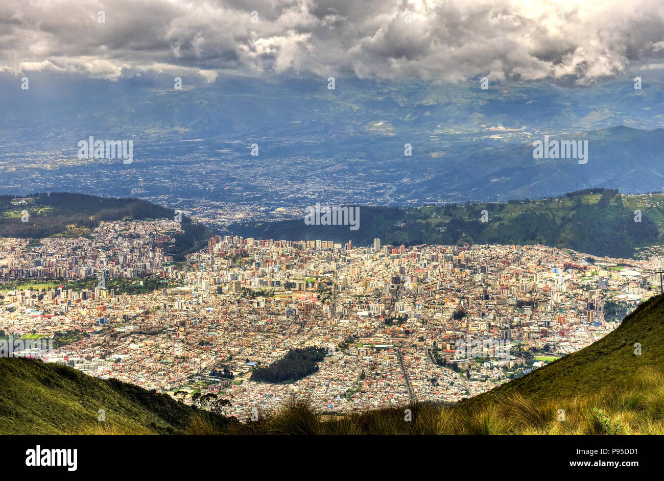 Quito, Capital of Ecuador Stock Photo - Alamy