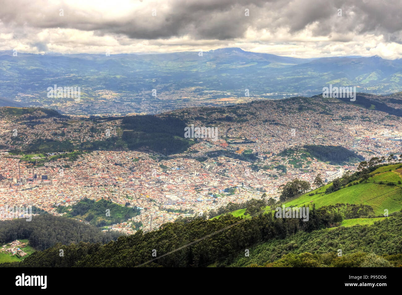 Quito, Capital of Ecuador Stock Photo - Alamy