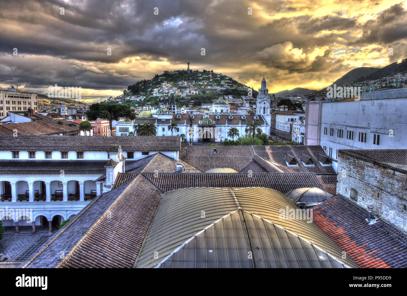 Quito, Capital of Ecuador Stock Photo - Alamy