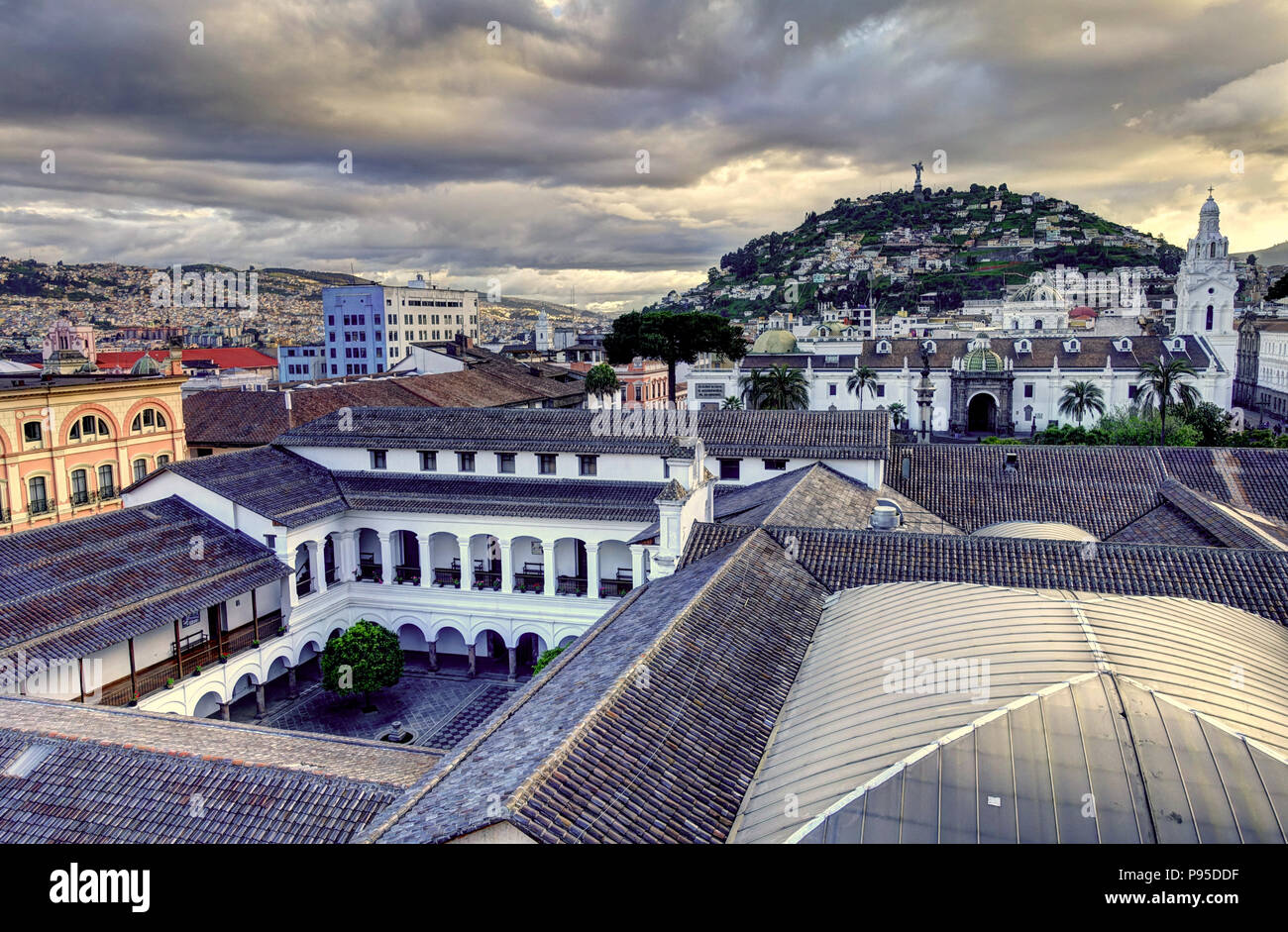 Quito, Capital of Ecuador Stock Photo - Alamy