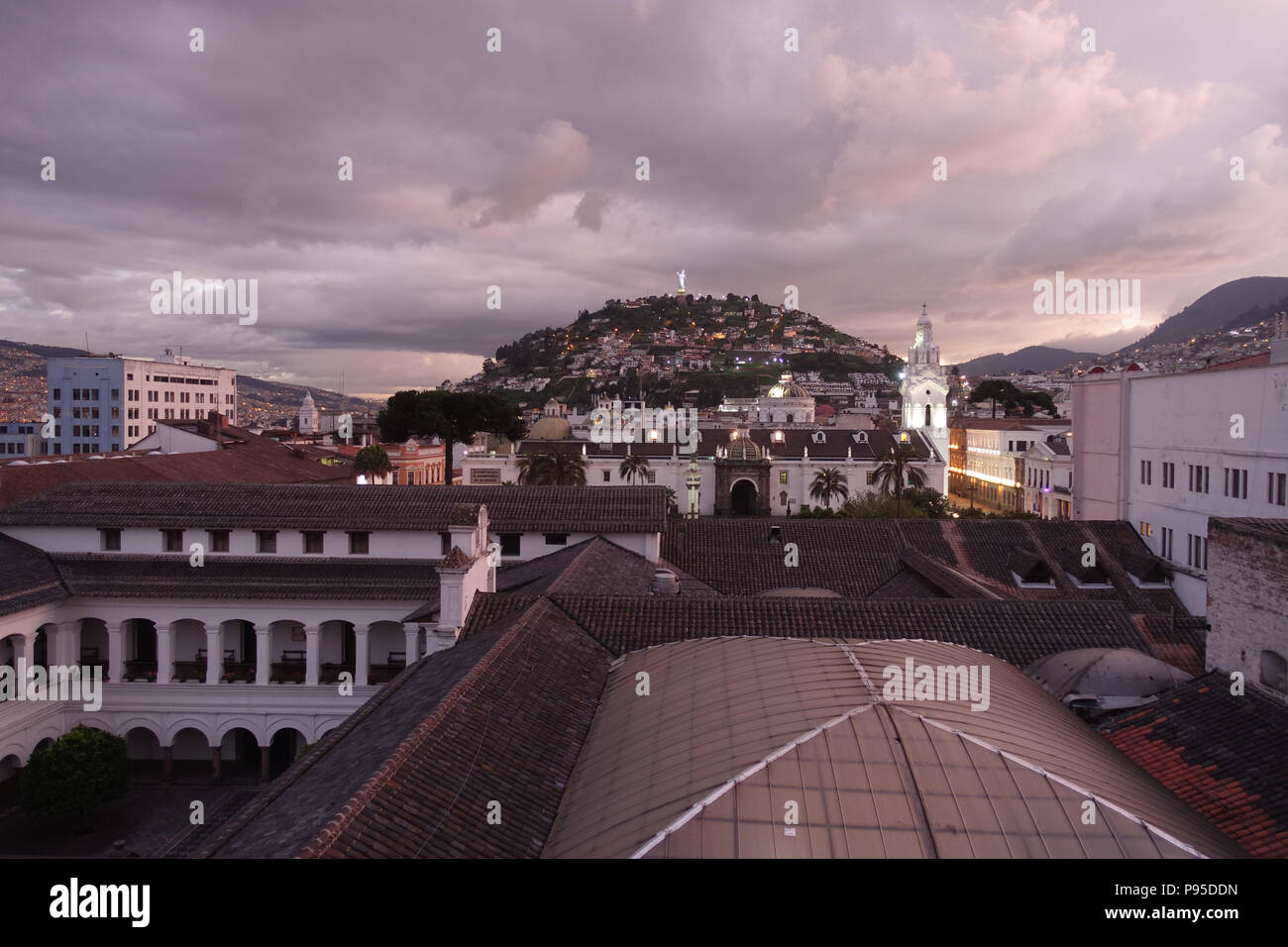 Quito, Capital of Ecuador Stock Photo - Alamy