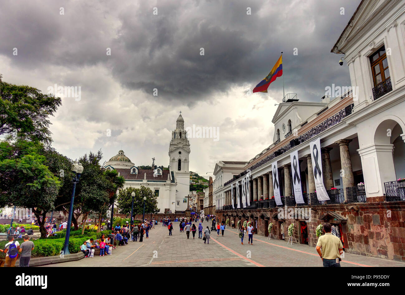 Quito, Capital of Ecuador Stock Photo - Alamy