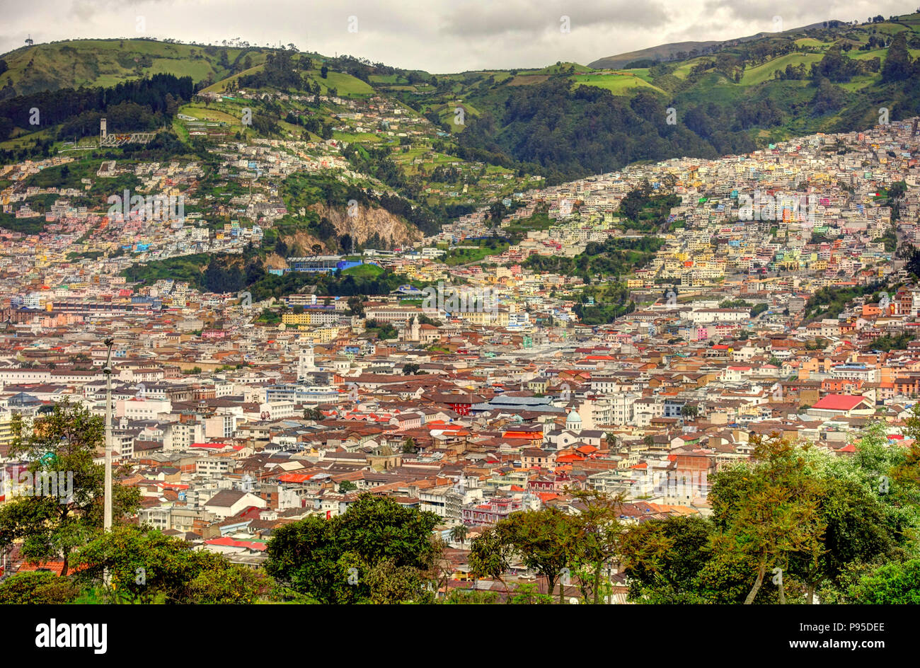 Quito, Capital of Ecuador Stock Photo - Alamy