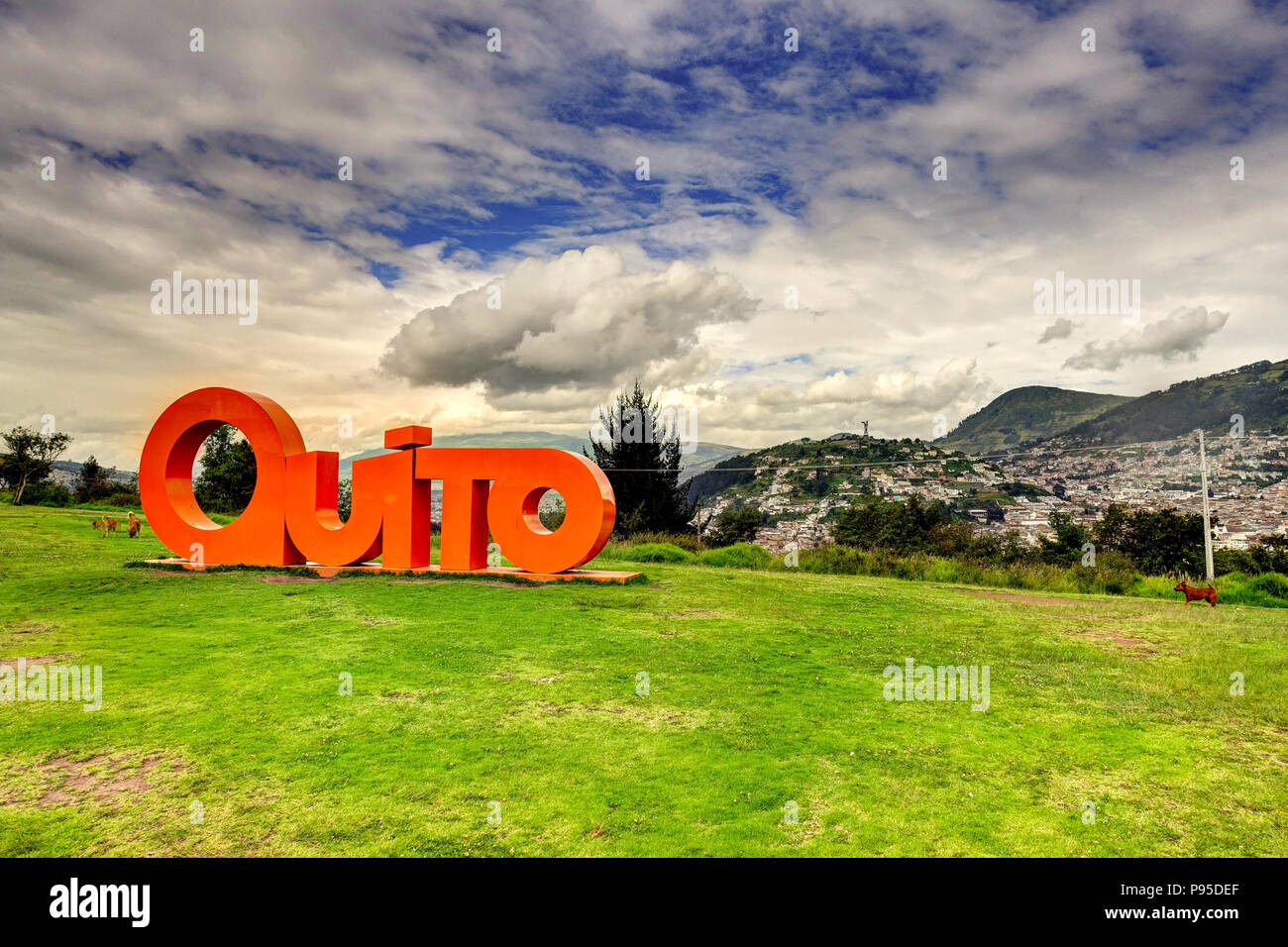 Quito, Capital of Ecuador Stock Photo - Alamy