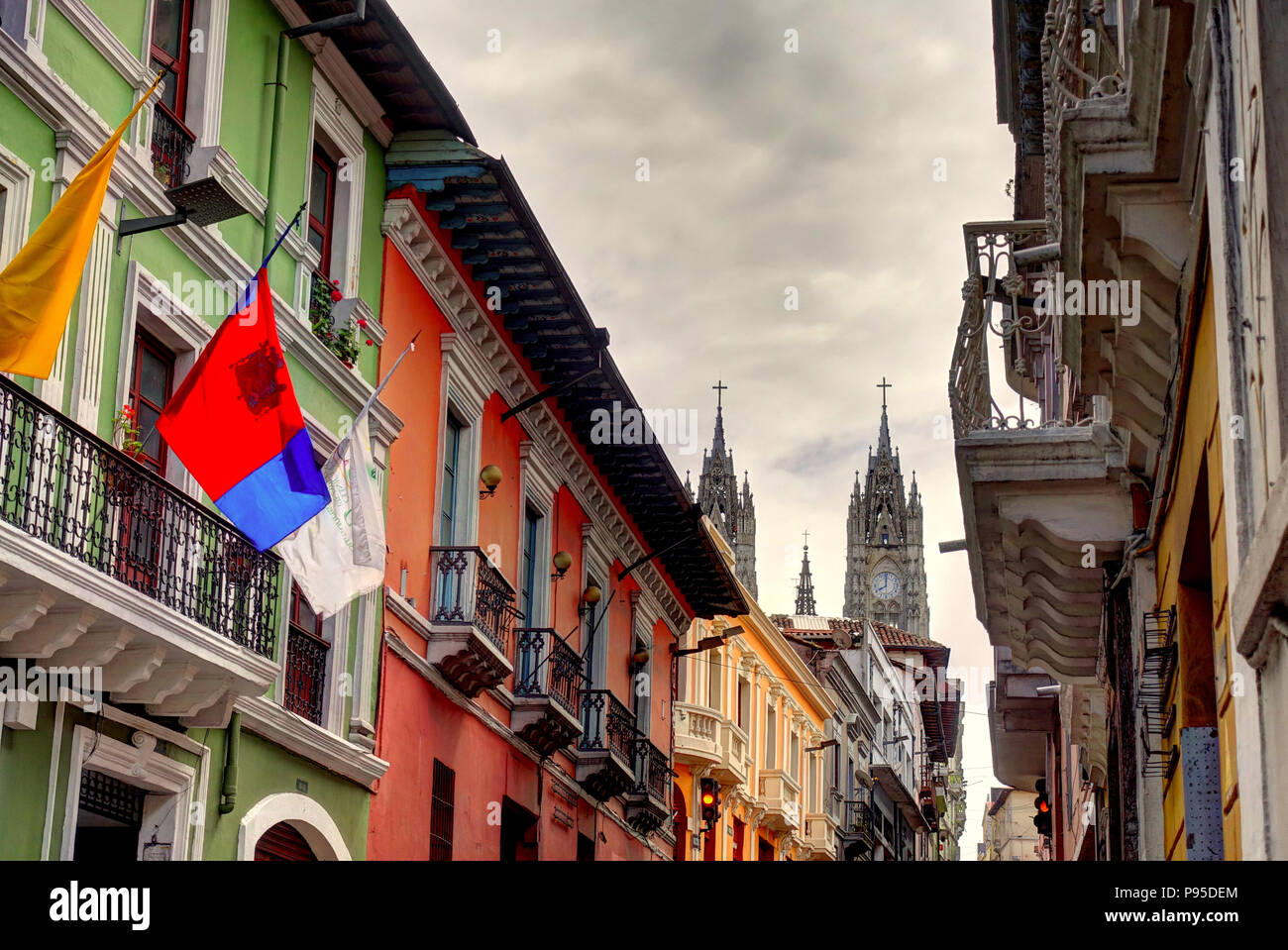 Quito, Capital of Ecuador Stock Photo - Alamy