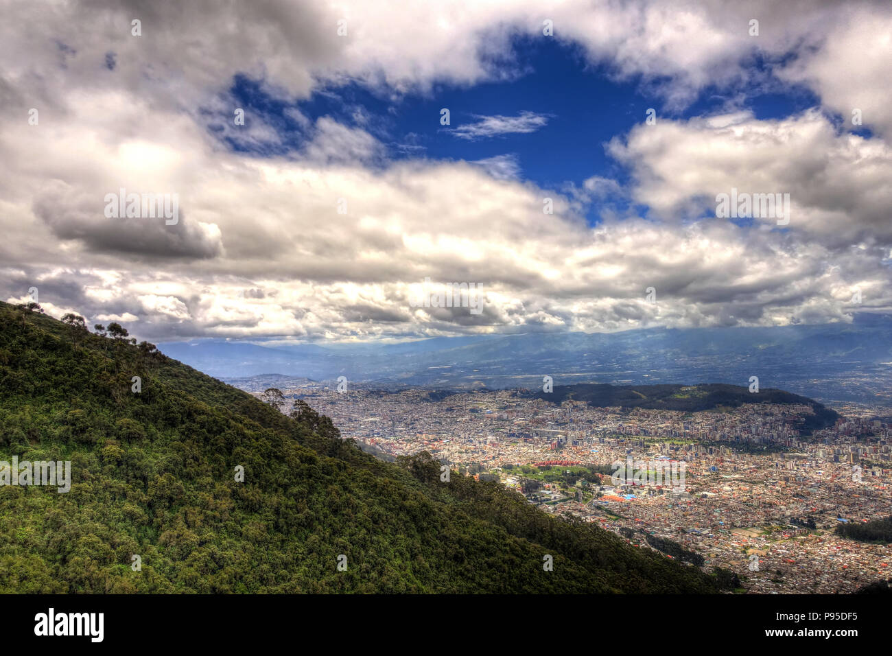 Quito, Capital of Ecuador Stock Photo - Alamy