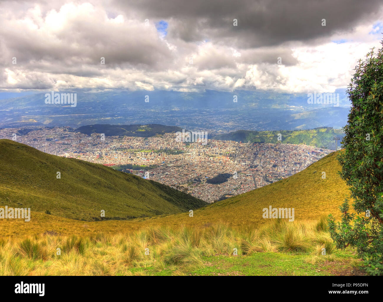 Quito, Capital of Ecuador Stock Photo - Alamy