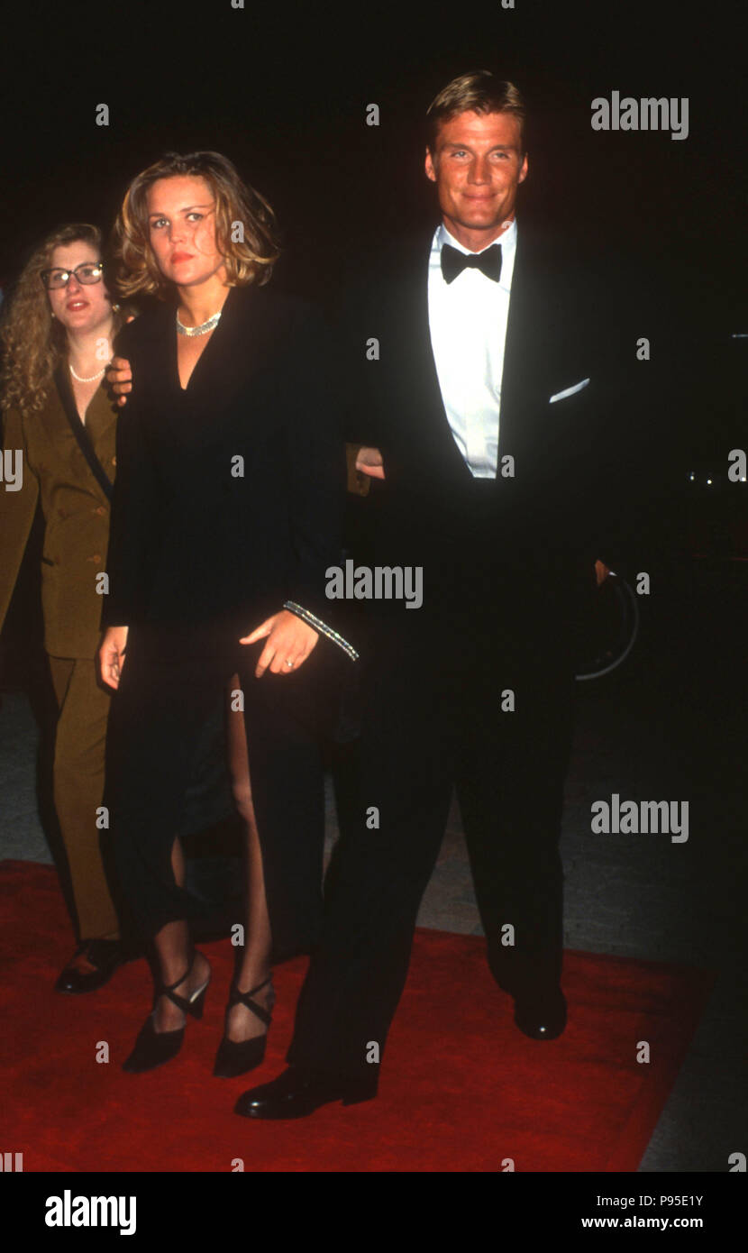 UNIVERSAL CITY, CA - MARCH 13: Actor Dolph Lundgren and guest attend ...