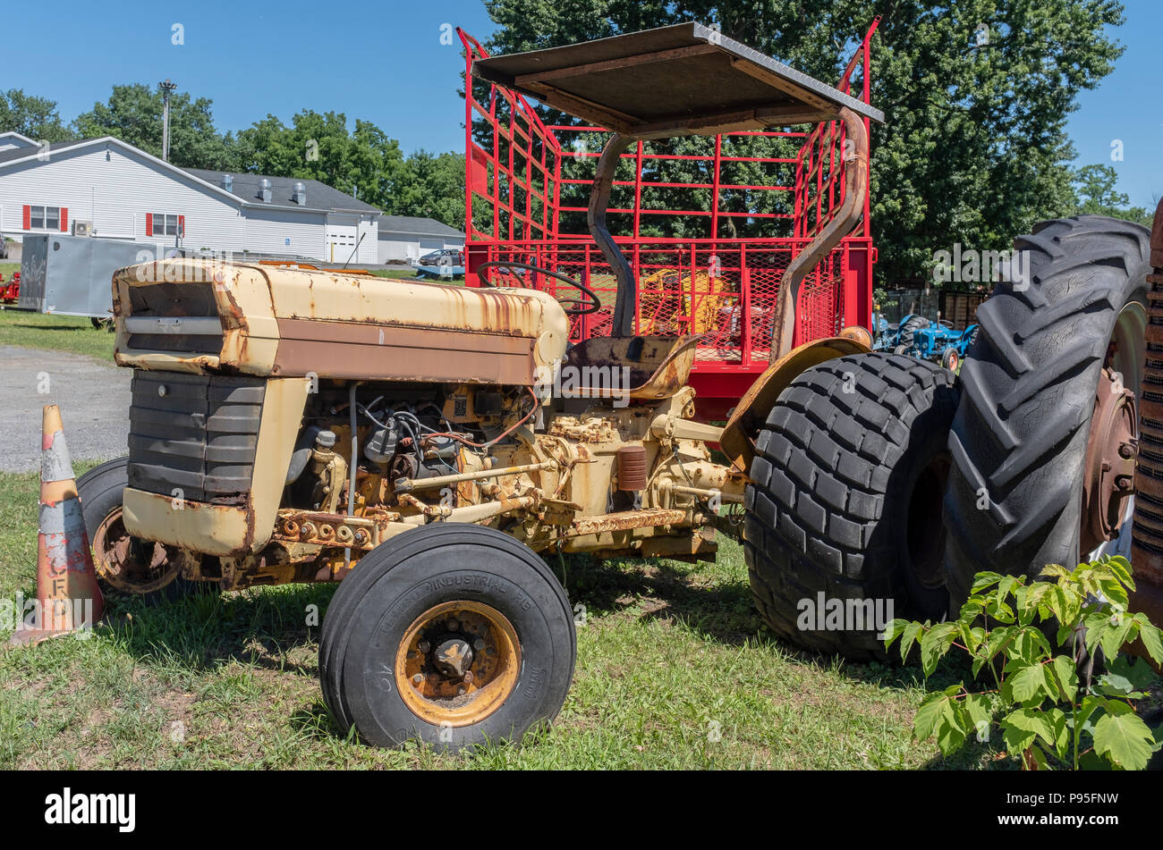 Gasoline powered tractor hi-res stock photography and images - Alamy
