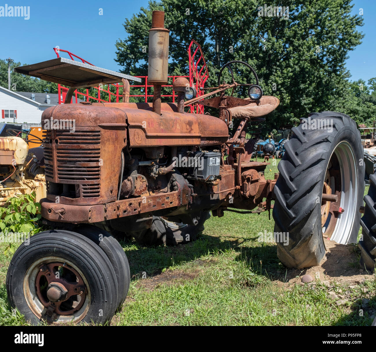 Gasoline powered tractor hi-res stock photography and images - Alamy
