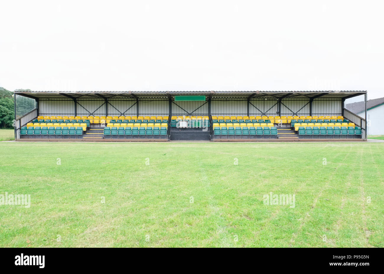 Football pavilion hi-res stock photography and images - Alamy