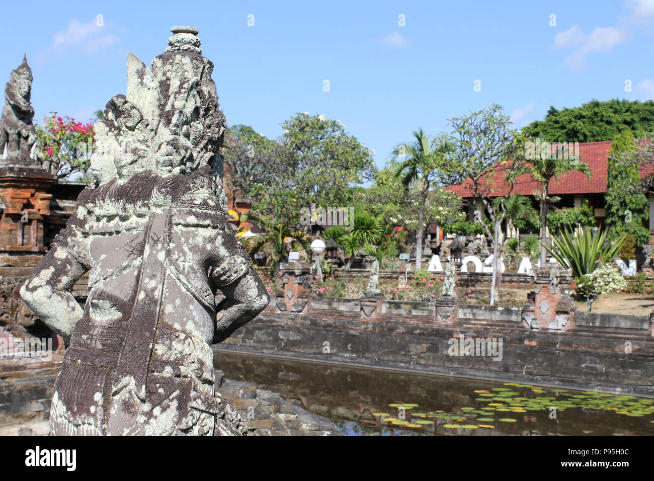 Klungkung Palace in Bali Stock Photo - Alamy