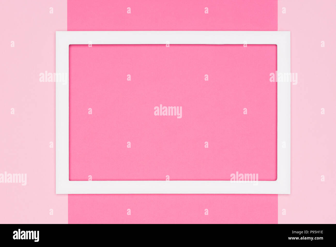 Abstract flat lay pastel pink colored paper texture minimalism ...