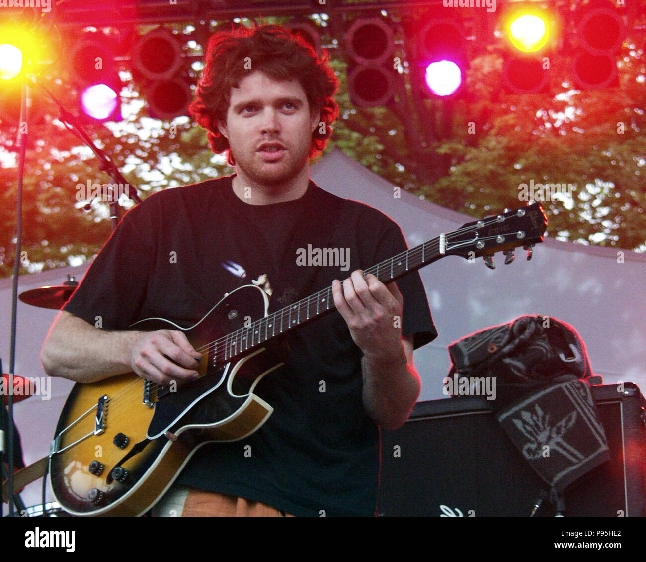 CHARLOTTE, NC - April 27: Jon Gutwillig of Disco Biscuits performs at ...