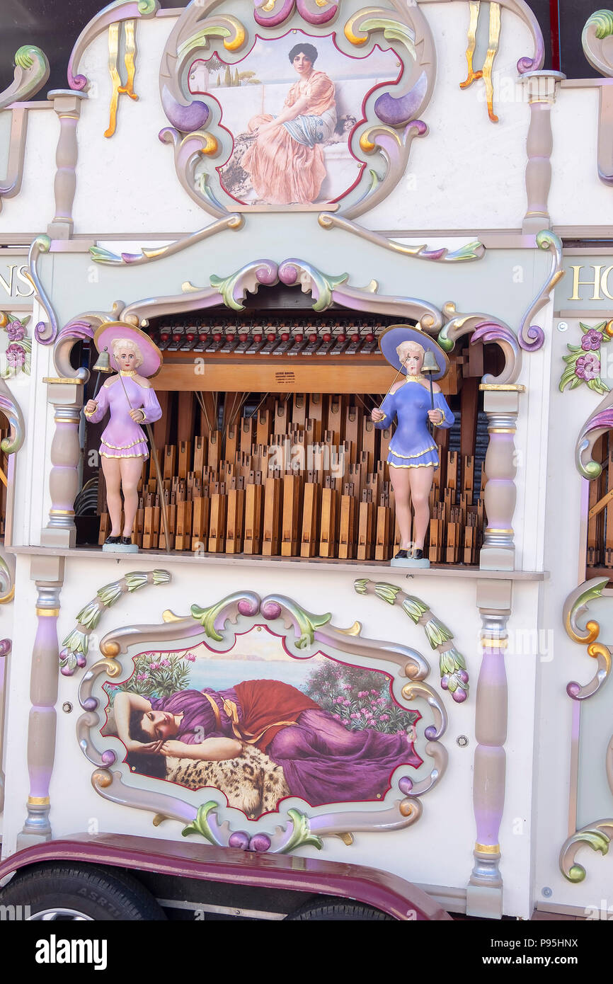 Vintage Fairground Attractions, Fleetwood Stock Photo - Alamy