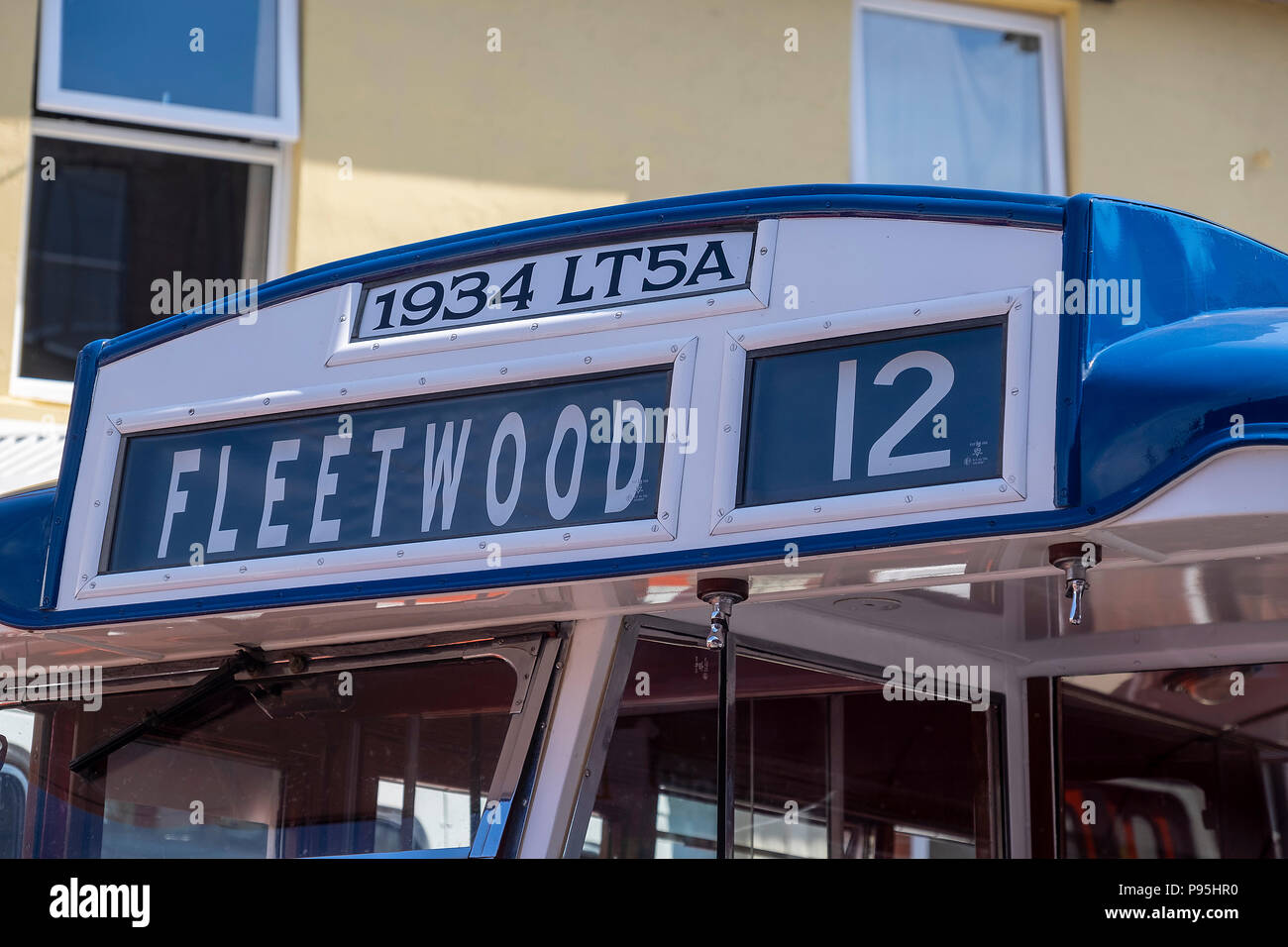 Vintage buses on display at vintage bus rally Stock Photo - Alamy