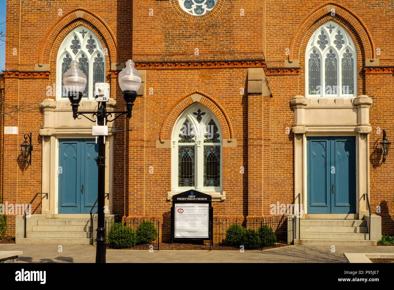First Presbyterian Church, 116 South Loudoun Street, Old Town ...