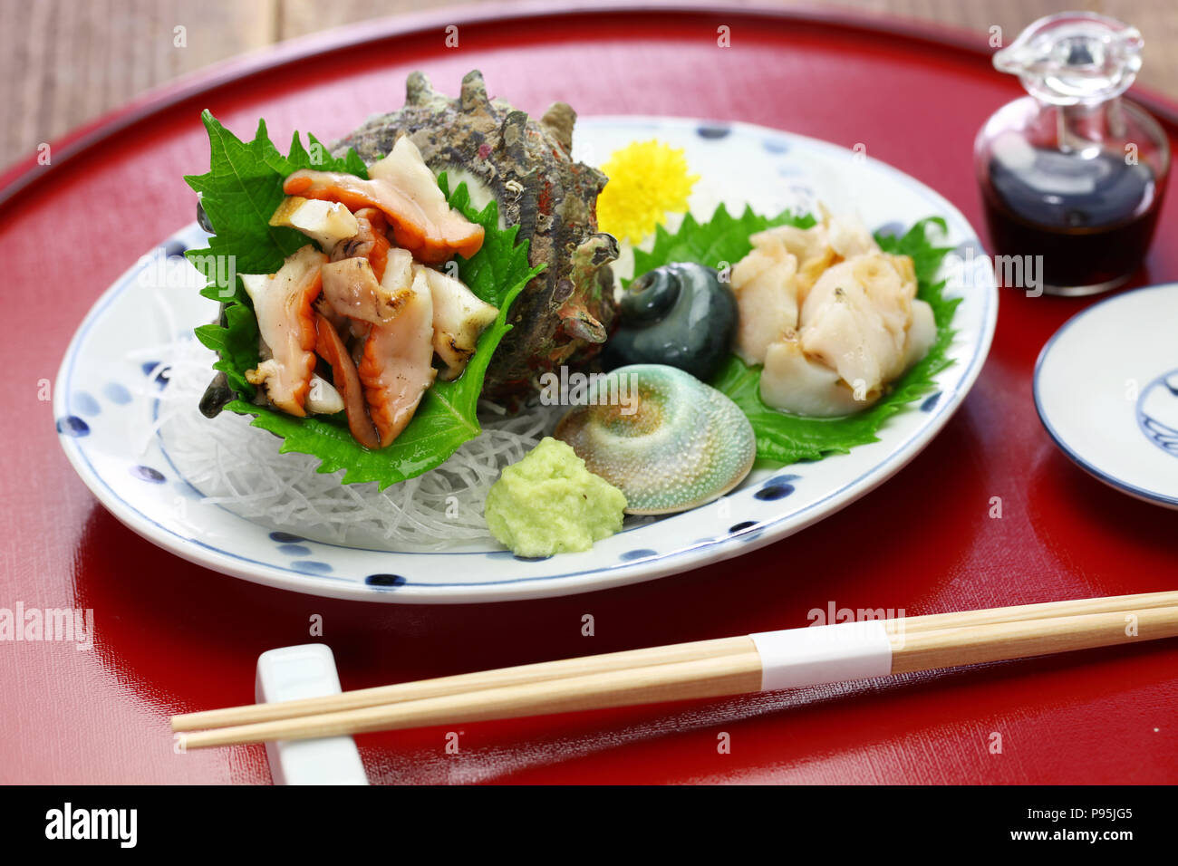 Sazae shell hi-res stock photography and images - Alamy