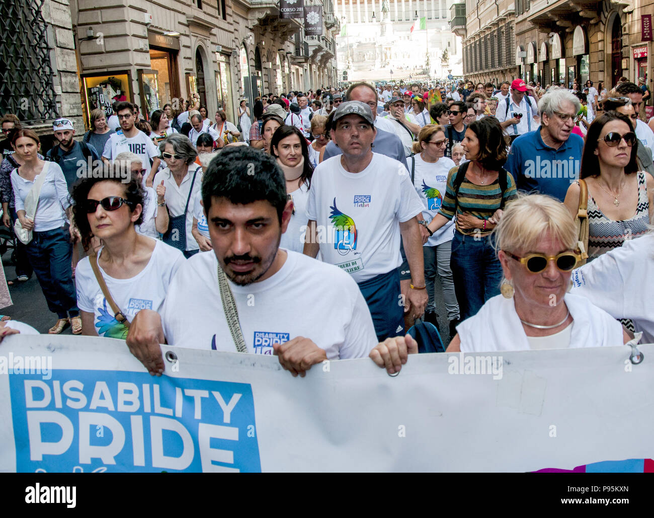 Rome, "Disability Pride", an international day dedicated to the ...