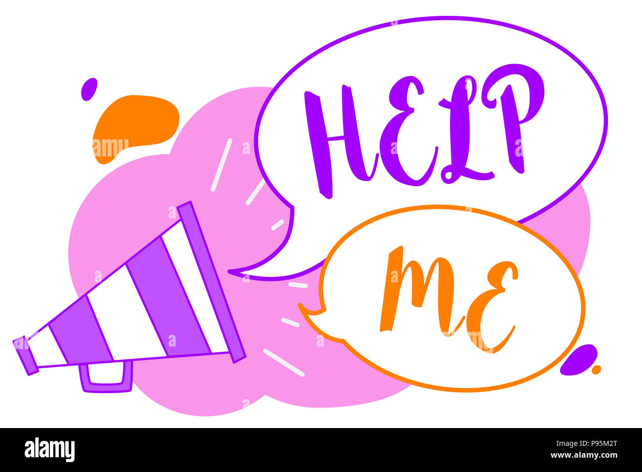 Someone asking for help Cut Out Stock Images & Pictures - Alamy