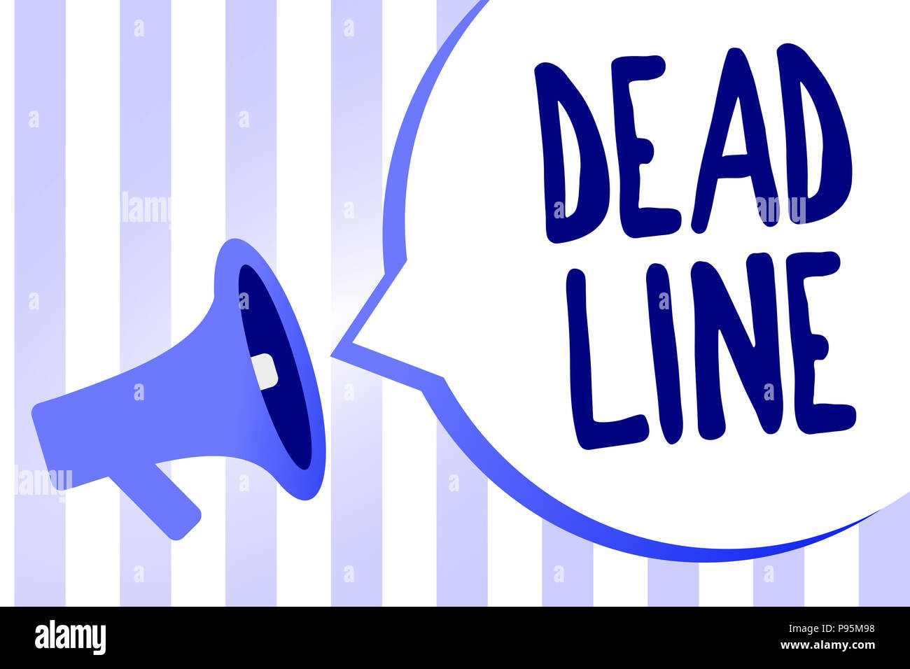Word writing text Dead Line. Business concept for Period of time by ...