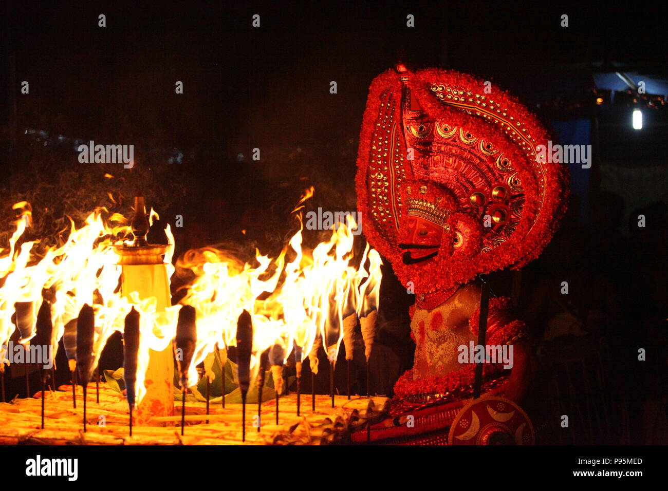 Theyyam with sword hi-res stock photography and images - Alamy