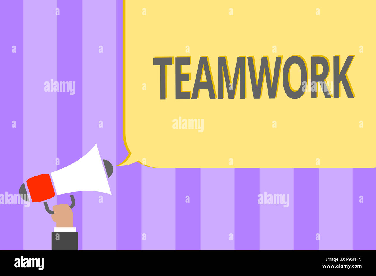 Text sign showing Teamwork. Conceptual photo Group of people who work ...