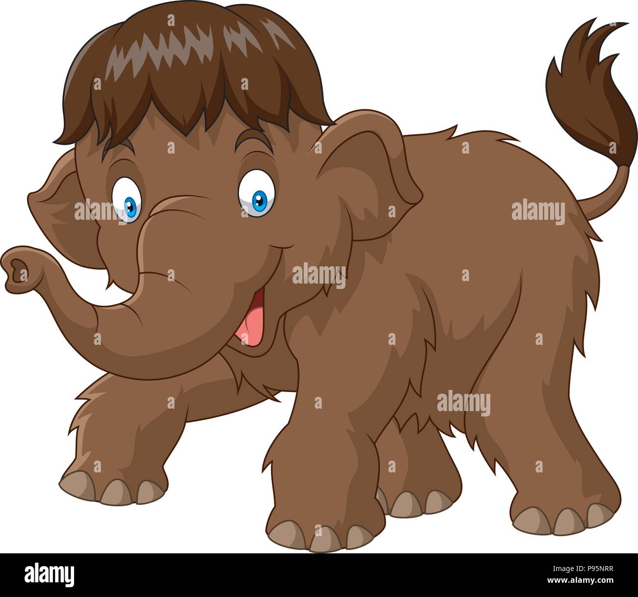 Cute Mammoth Wallpaper