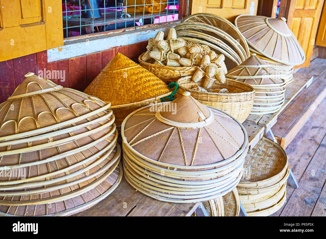Bamboo Handicraft Stock Photos & Bamboo Handicraft Stock Images - Alamy