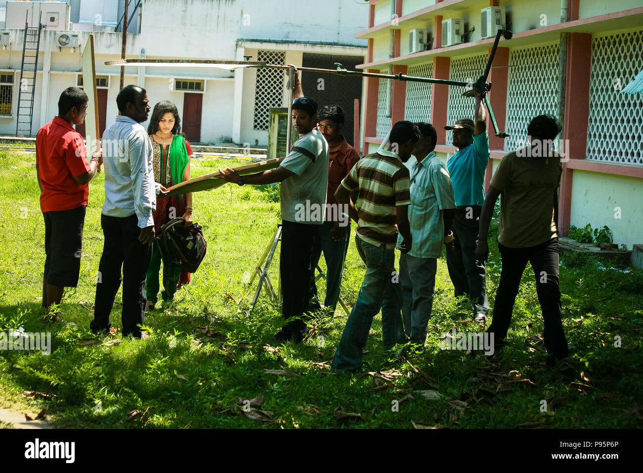 Indian film industry and shooting hi-res stock photography and images ...