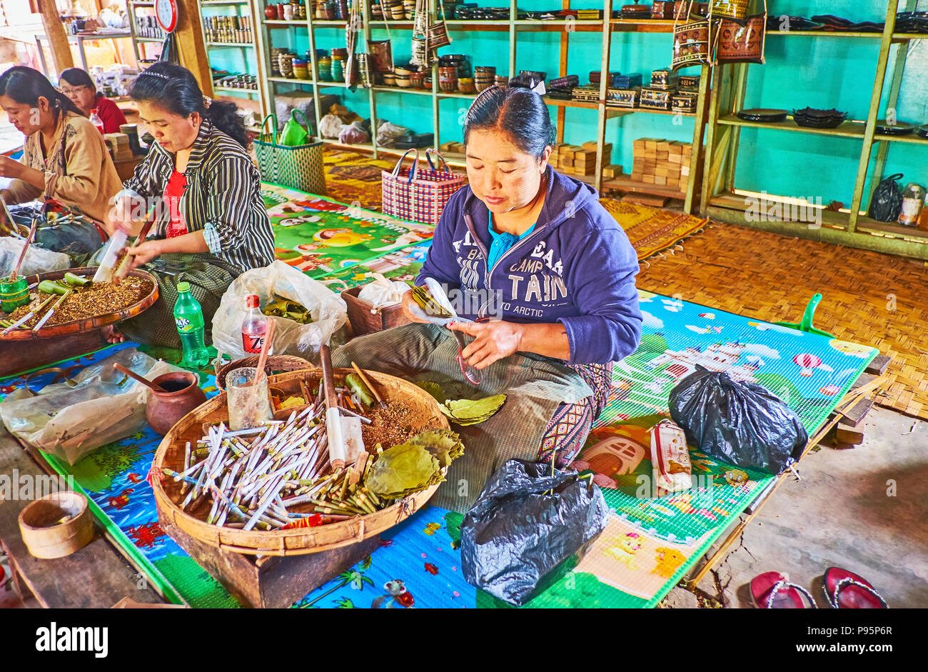 Burmese Cigars High Resolution Stock Photography and Images - Alamy
